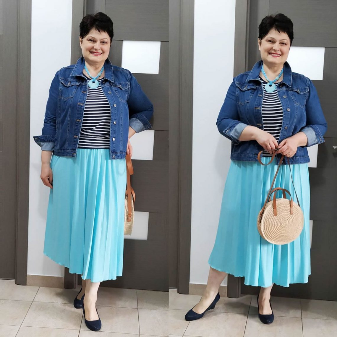 Cum să porţi geaca de blugi - Maxine Over 50