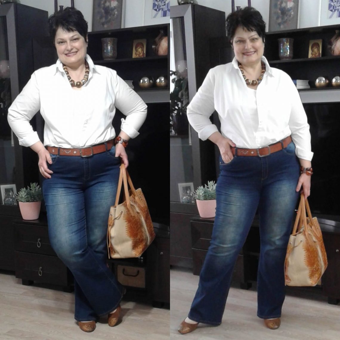 Eşti plinuţă? Vezi ce modele de blugi se poarta în toamna asta ...