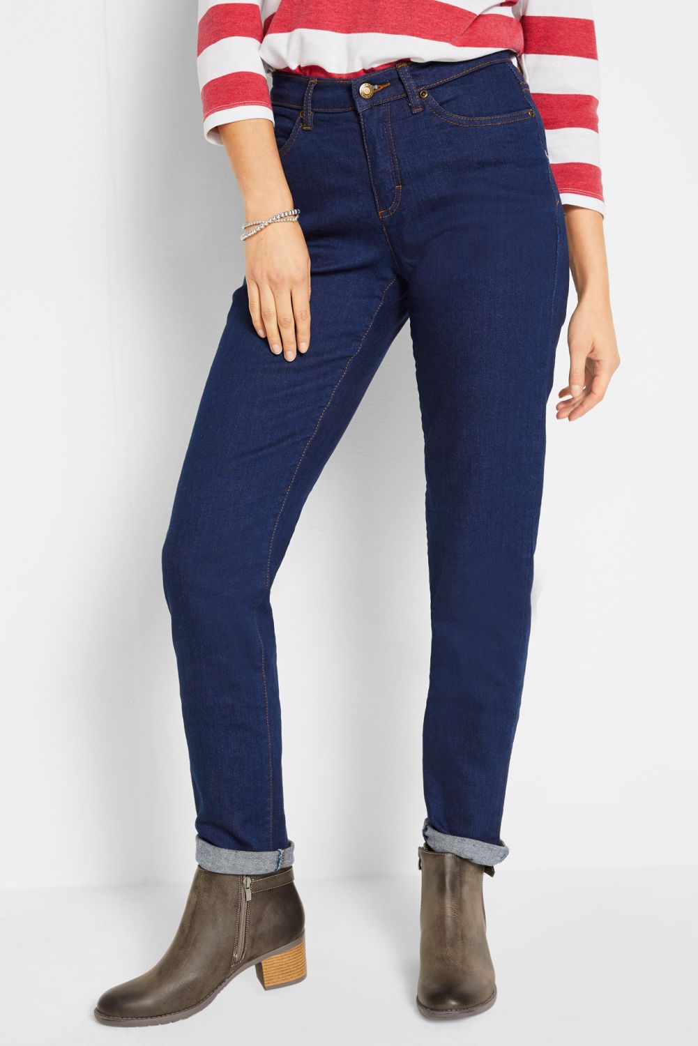 5 modele de blugi pentru fetele plinuţe - Maxine Over 50