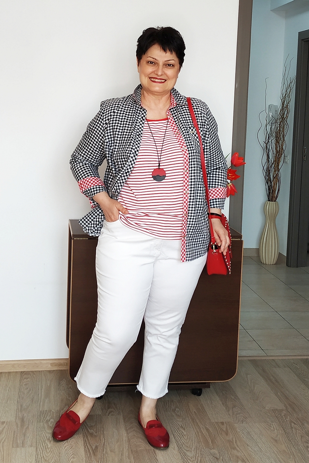 Când nu ştii cu ce să te îmbraci, poartă dungi - Maxine Over 50