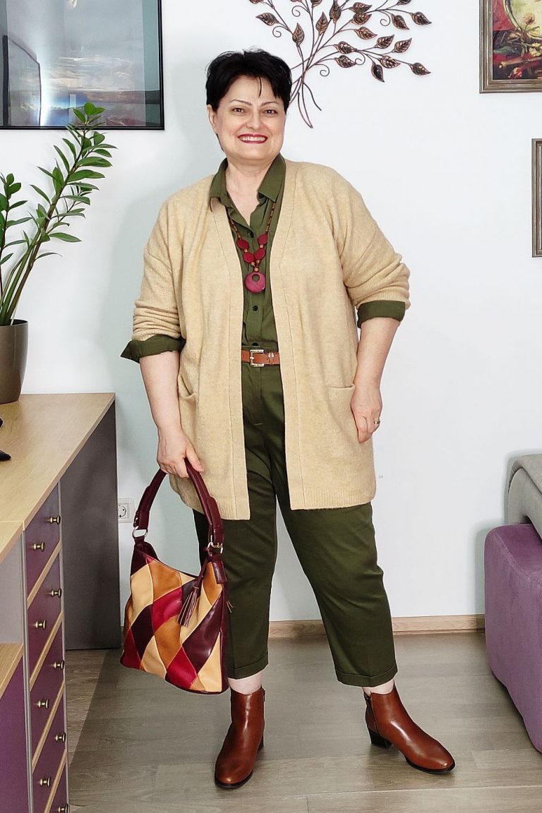 Ce se poartă – verde olive - Maxine Over 50