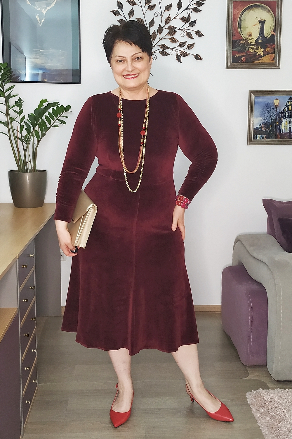 Crăciun de catifea - Maxine Over 50